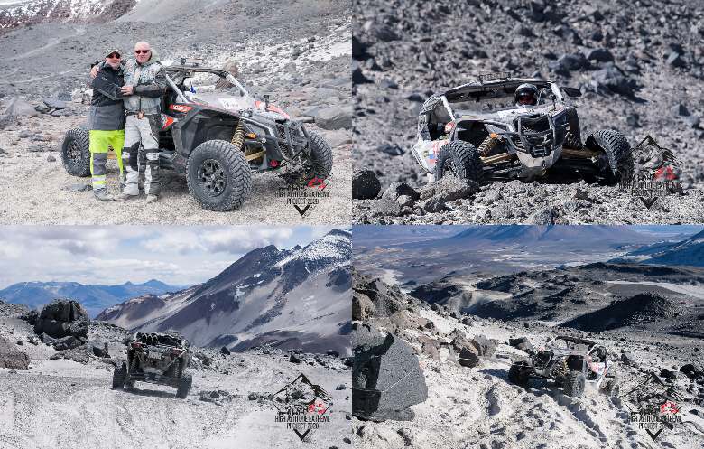 Highest altitude reached by a side-by-side utility task vehicle (UTV ...