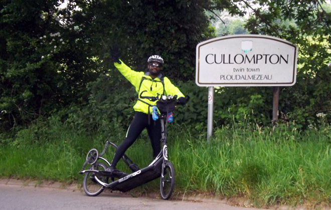 Fastest Land’s End/John-O'-Groats crossing by elliptical cycle | ギネス世界記録