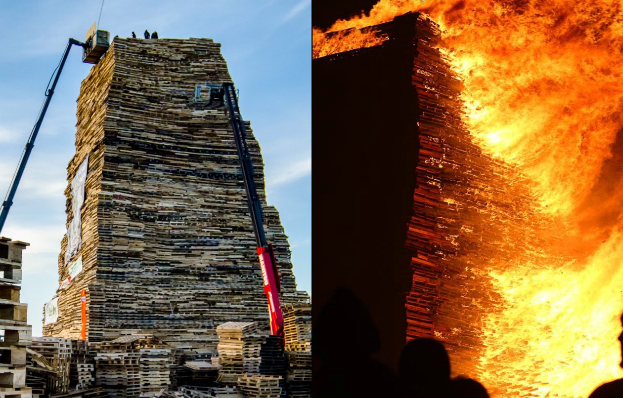 Largest bonfire | ギネス世界記録